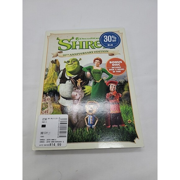 Media | Shrek 2th Anniversary Edition Dvd Dvd Very Good Eddie ...